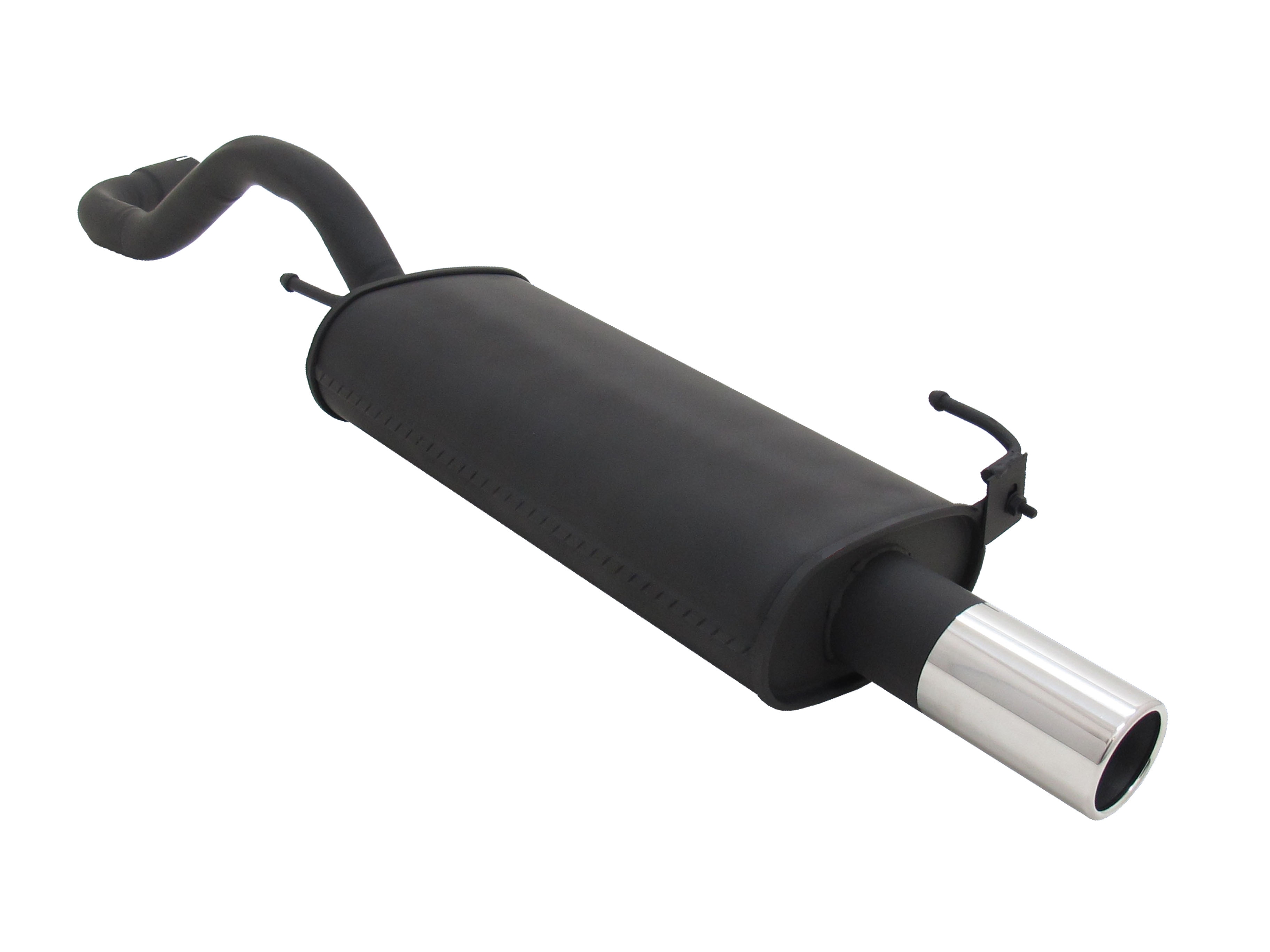 Endschalld mpfer 1 X 76 Mm Mit ABE Passend F r VW Polo IV 1 0 1 1 